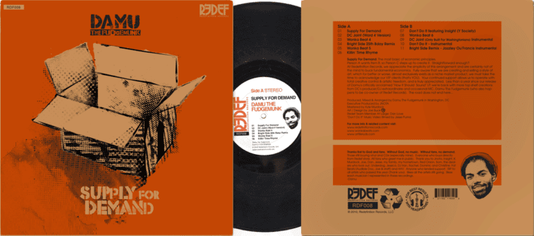 Damu Supply For Demand Digital Hip Hop Album by Redef Records | BNR