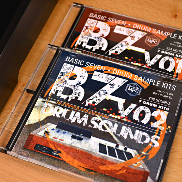 Sample Drums Download | Basic Seven Drum Samples v.01 & v.02